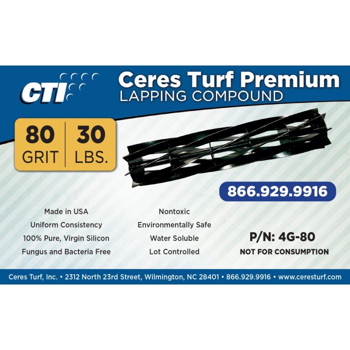 Premium Lapping Compound - 80 grit / 30 Lb.